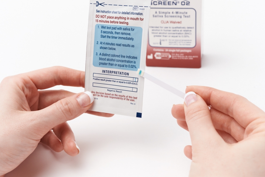 Alco-Screen 02 Saliva Alcohol Screening Device | Employee Testing ...